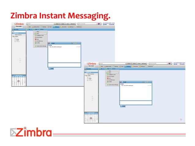 Zimbra presentasi uniba 21 12-2008 | ODP