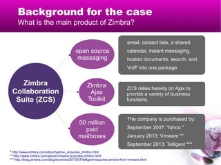 Zimbra zooms ahead with OneView | PPT