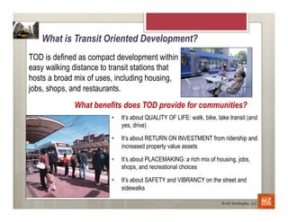 Policy Forum Series: Zimmerman - Transit Oriented Development ...