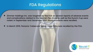 Zimmer Hip & Knee Replacement: Embroiled In Metallosis Lawsuits. | PDF