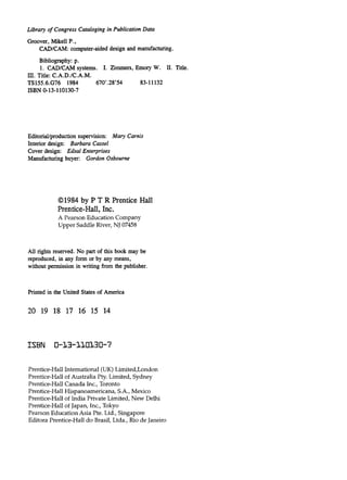 Zimmers, Emory W._ Groover, Mikell P - CAD_CAM_ computer-aided design and manufacturing-Pearson ...