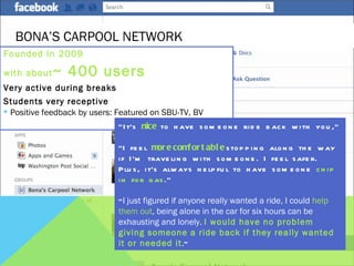 Carpooling Network Presentation | PPT