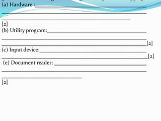 Zimsec Computer Science Notes | PPTX