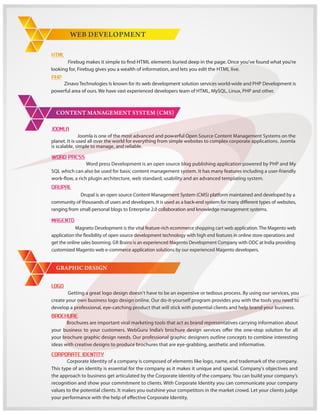 Zinavo technologies services | PDF