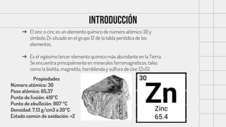 El zinc micronutriente | PPTX