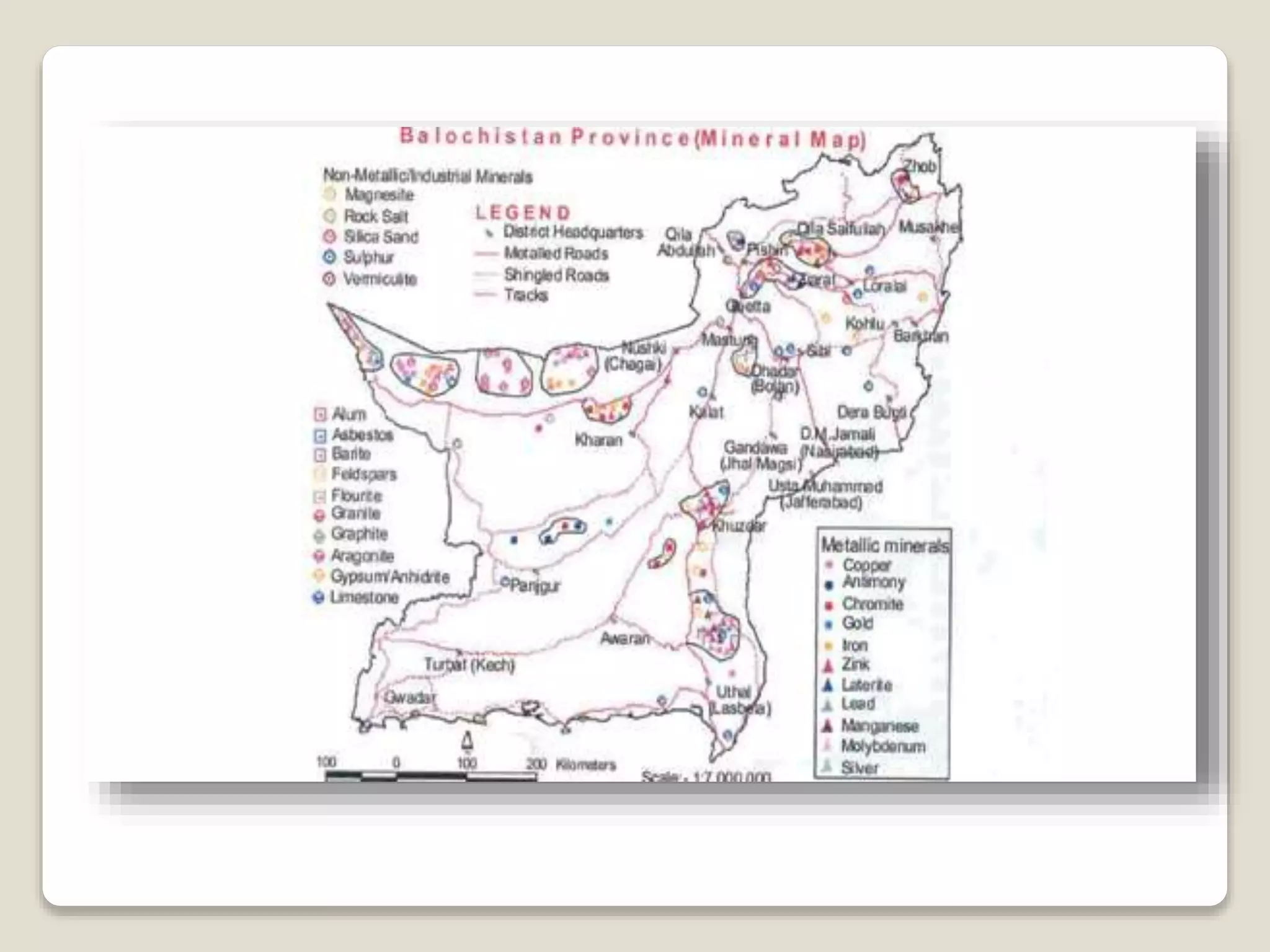 Zinc and zinc deposits in Pakistan | PPTX