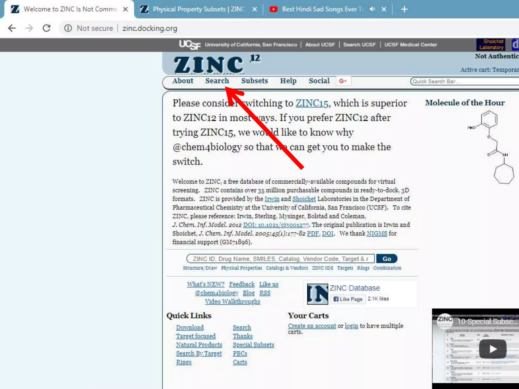 ZINC database | PPTX