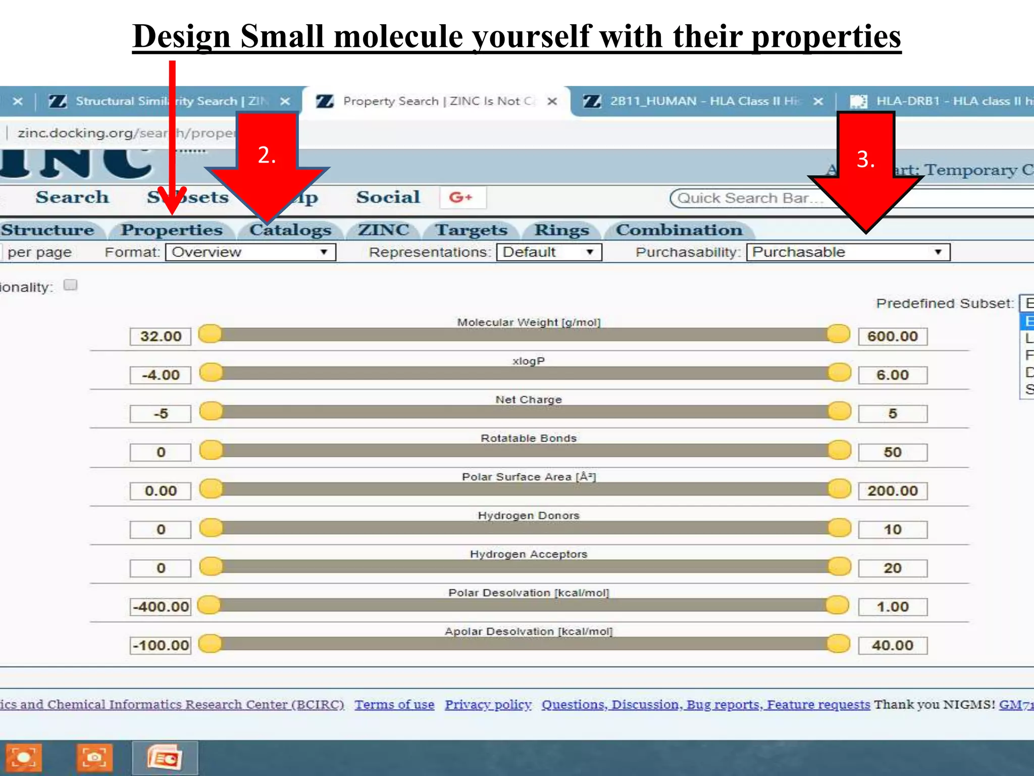 ZINC database | PPTX | Databases | Computer Software and Applications