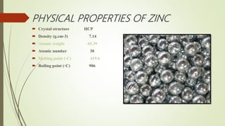 Zinc final | PPTX