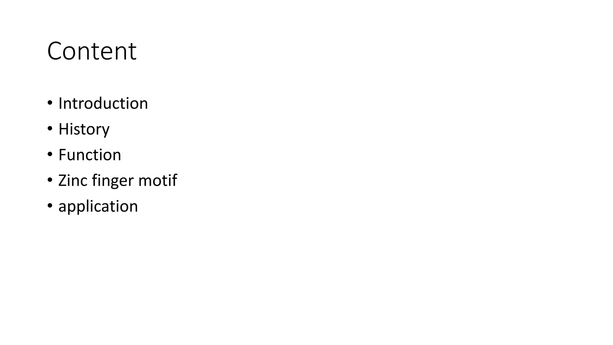 Zinc finger protein | PPTX