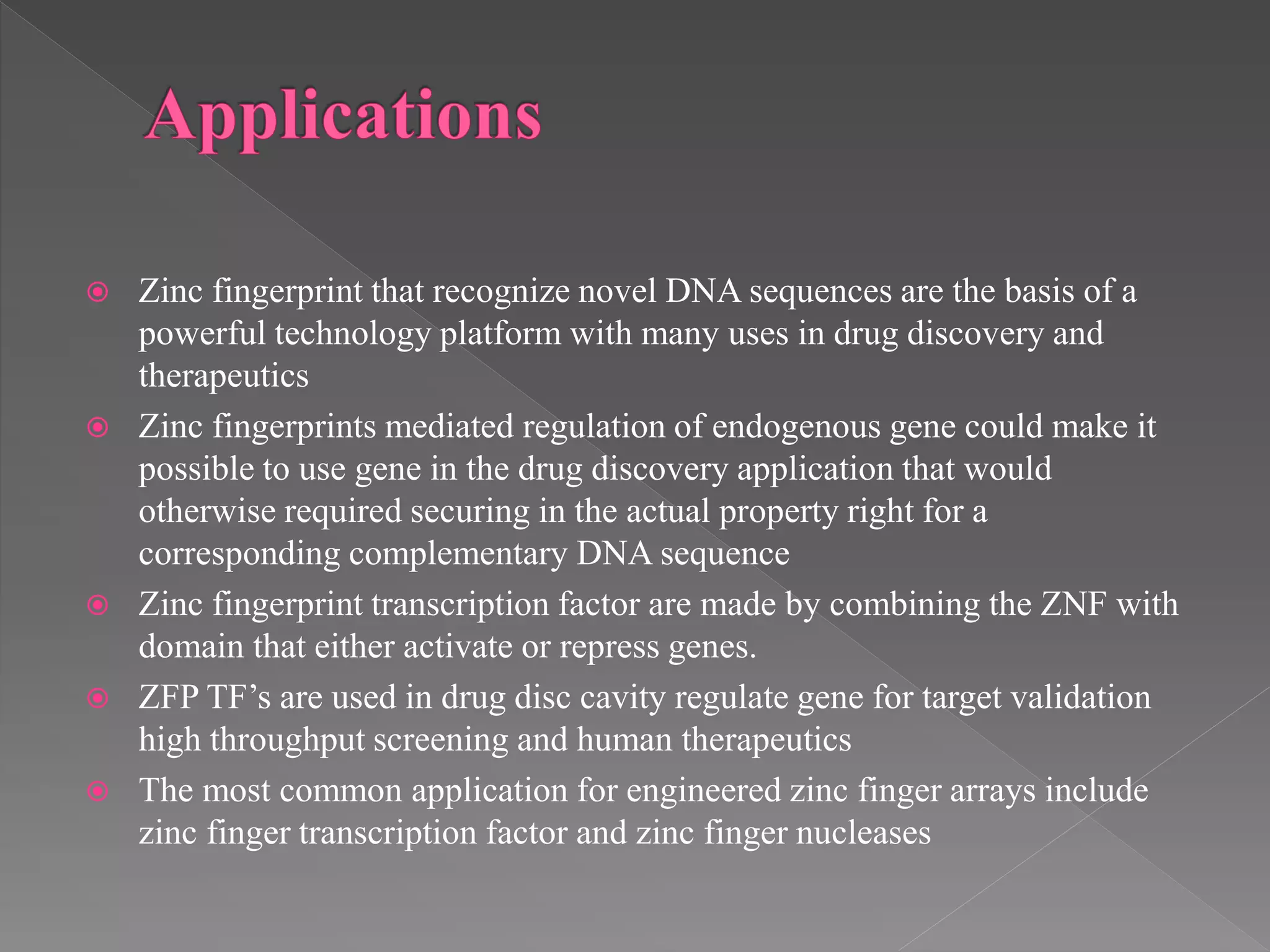ZINC FINGER PROTEIN.pptx