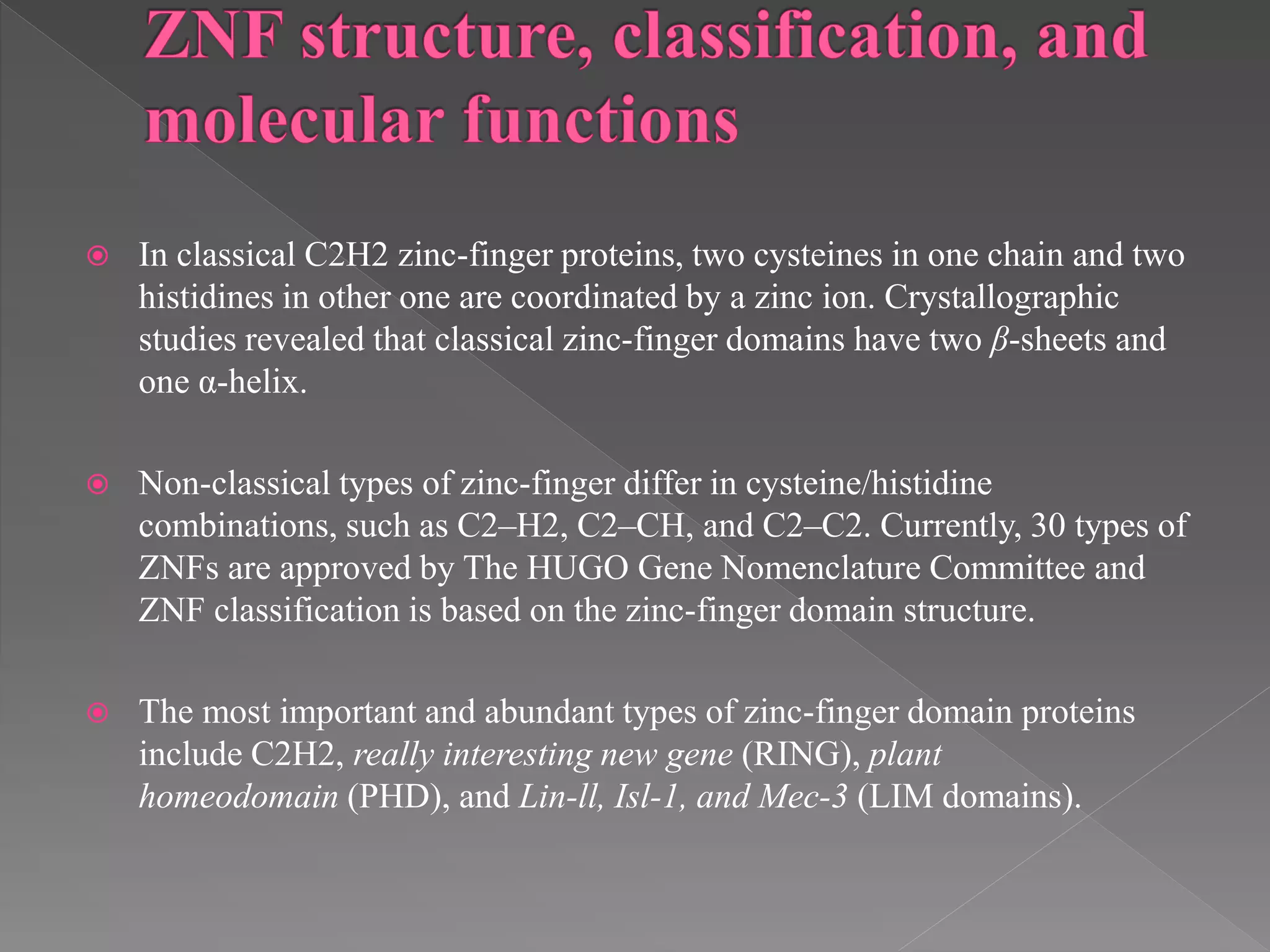 ZINC FINGER PROTEIN.pptx