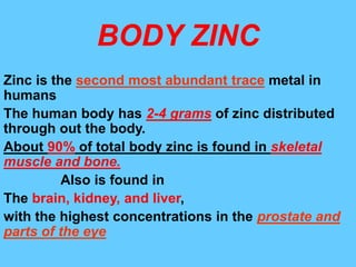 ZINC IMPORTANCE LECTURE.ppt