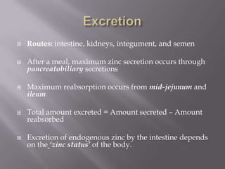 Zinc in nutrition by nikhil | PPTX | Digestive Disorders | Diseases and ...