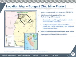 Zinc One Corporate Presentation | PDF | Commodities | Economy