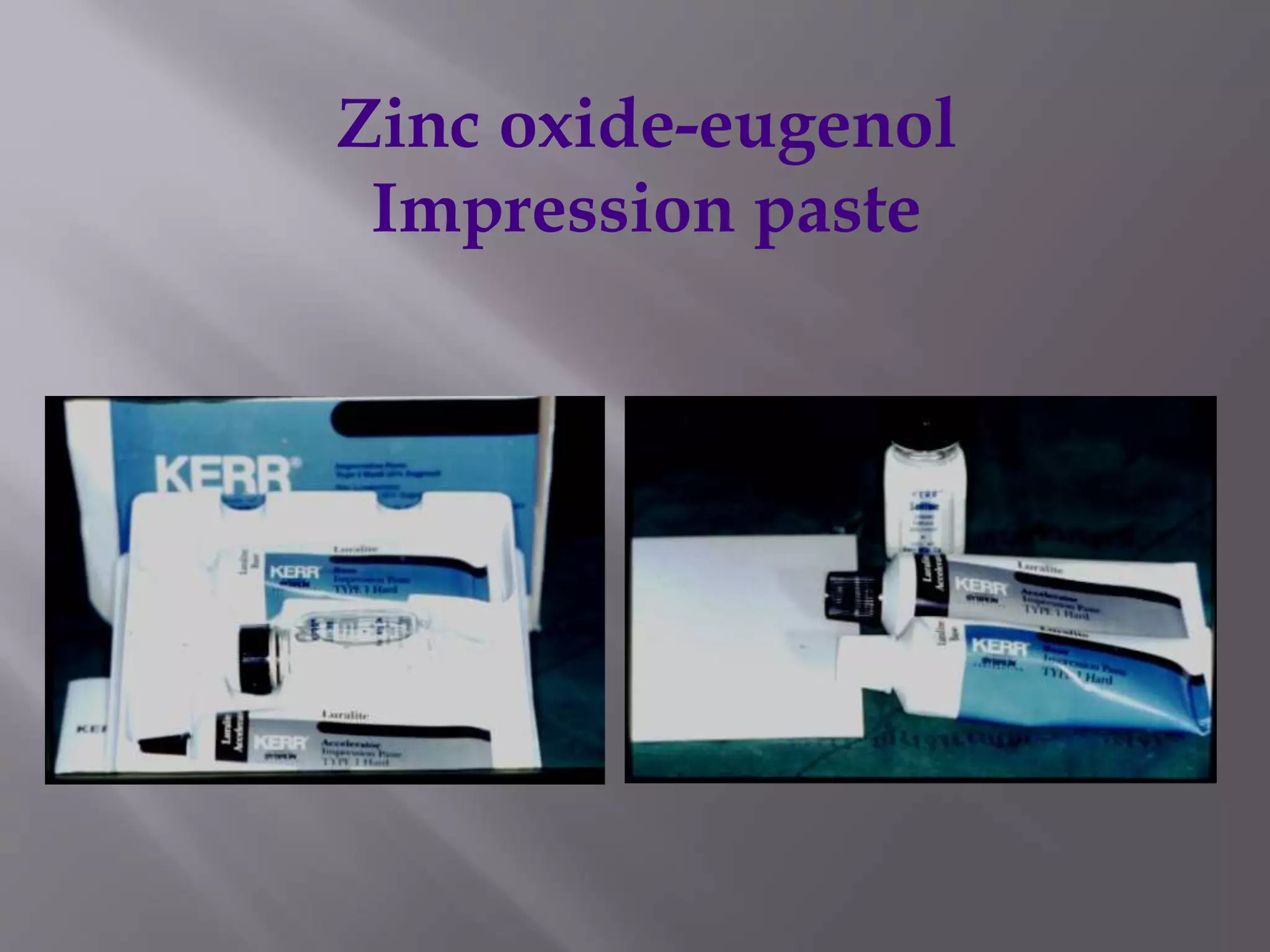 Zinc oxide eugenol | PPTX