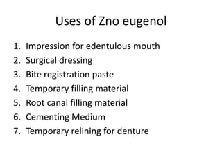 Zinc oxide Eugenol-Impression Material.pptx