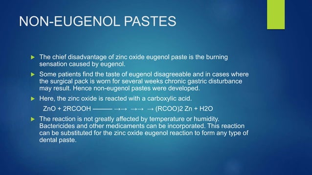 ZINC OXIDE EUGENOL IMPRESSION PASTE (1).pptx | Oral care | Personal Care