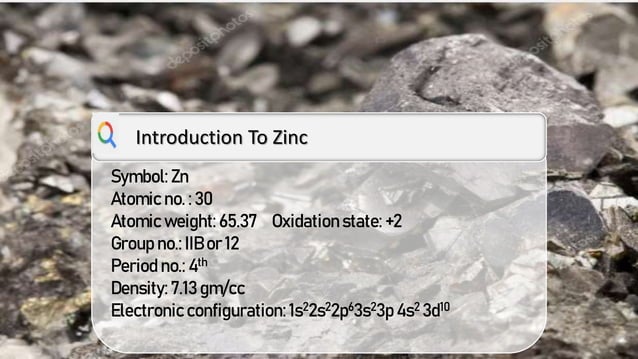 Zinc Presentation In Terms Of Heavy Metal.pptx
