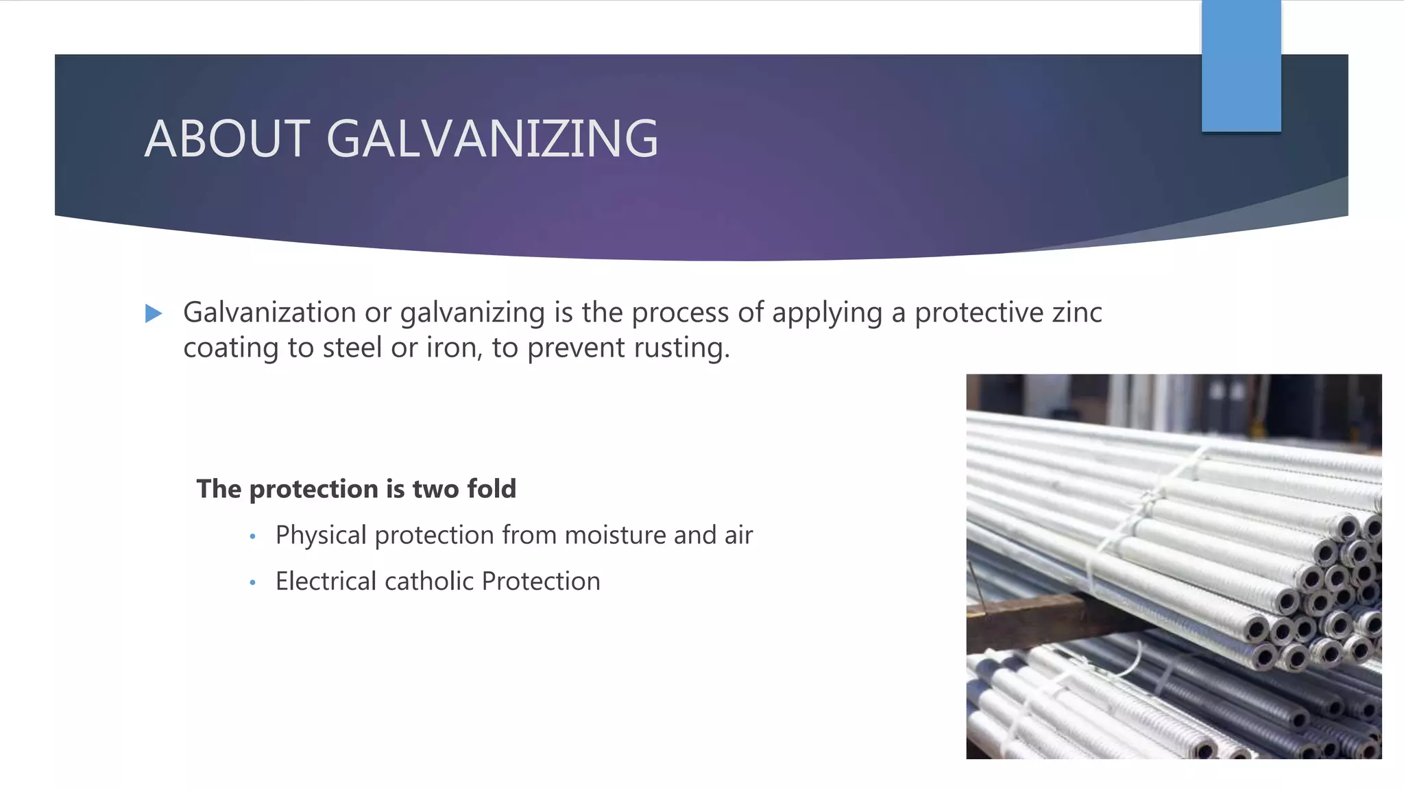 Zinc Production and Galvanizing | PPTX