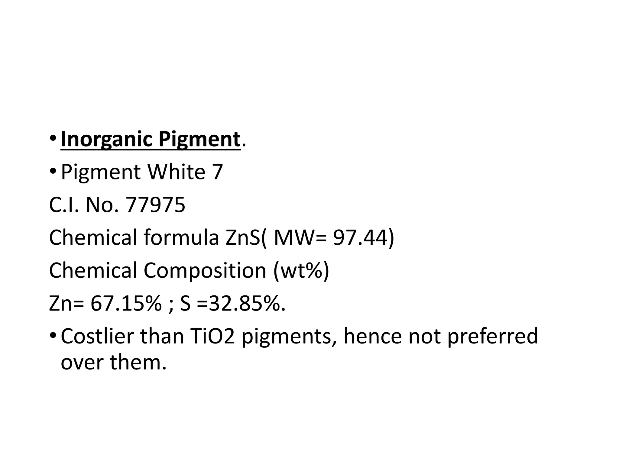 Zinc sulphide (zn s) | PPTX