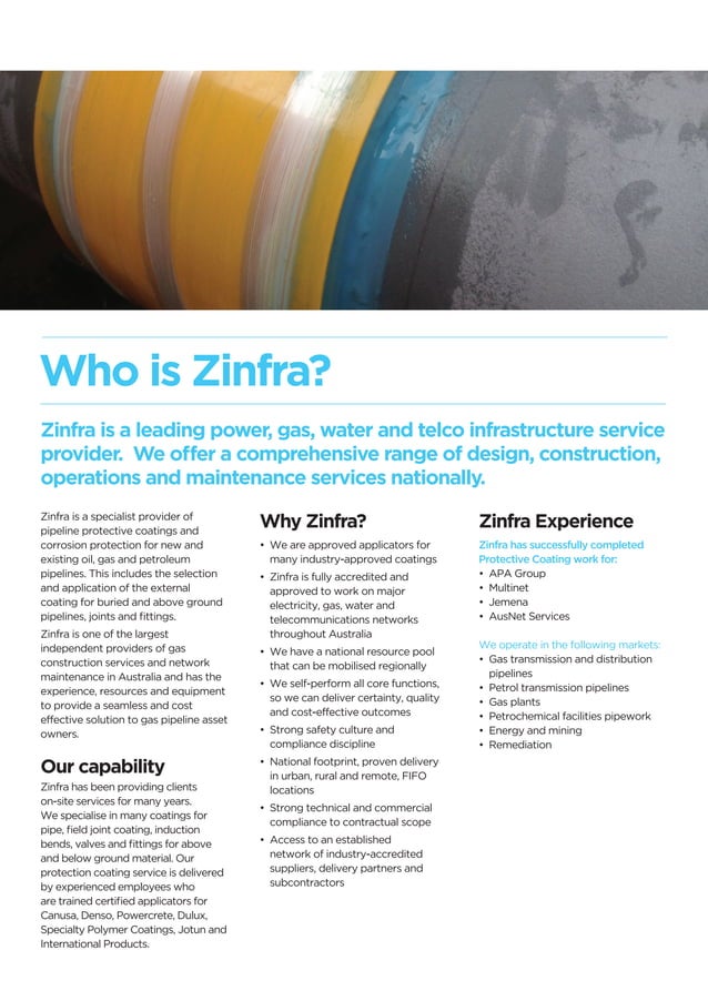 Zinfra protective coating statement | PDF | Civil Engineering Industry ...