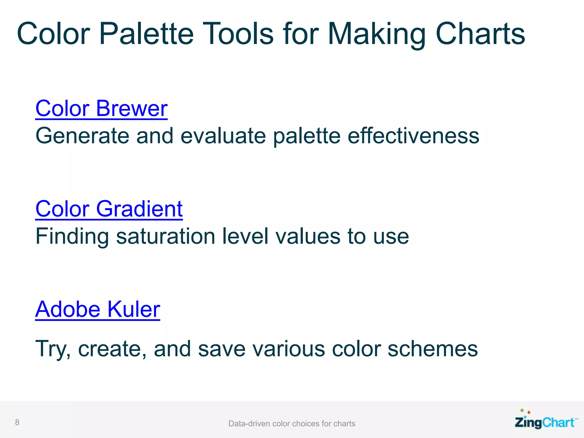 Using Color to Convey Data in Charts | PPT