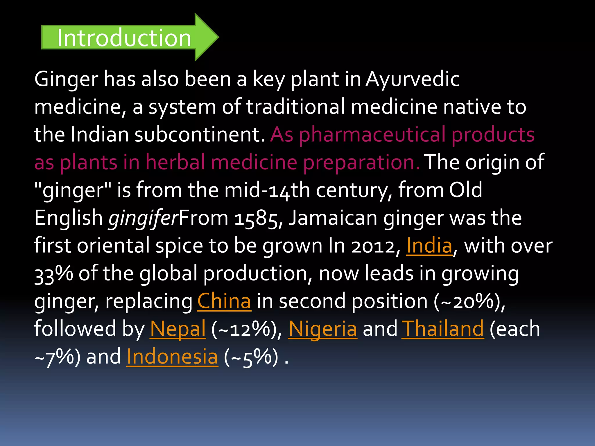 Ginger | PPTX