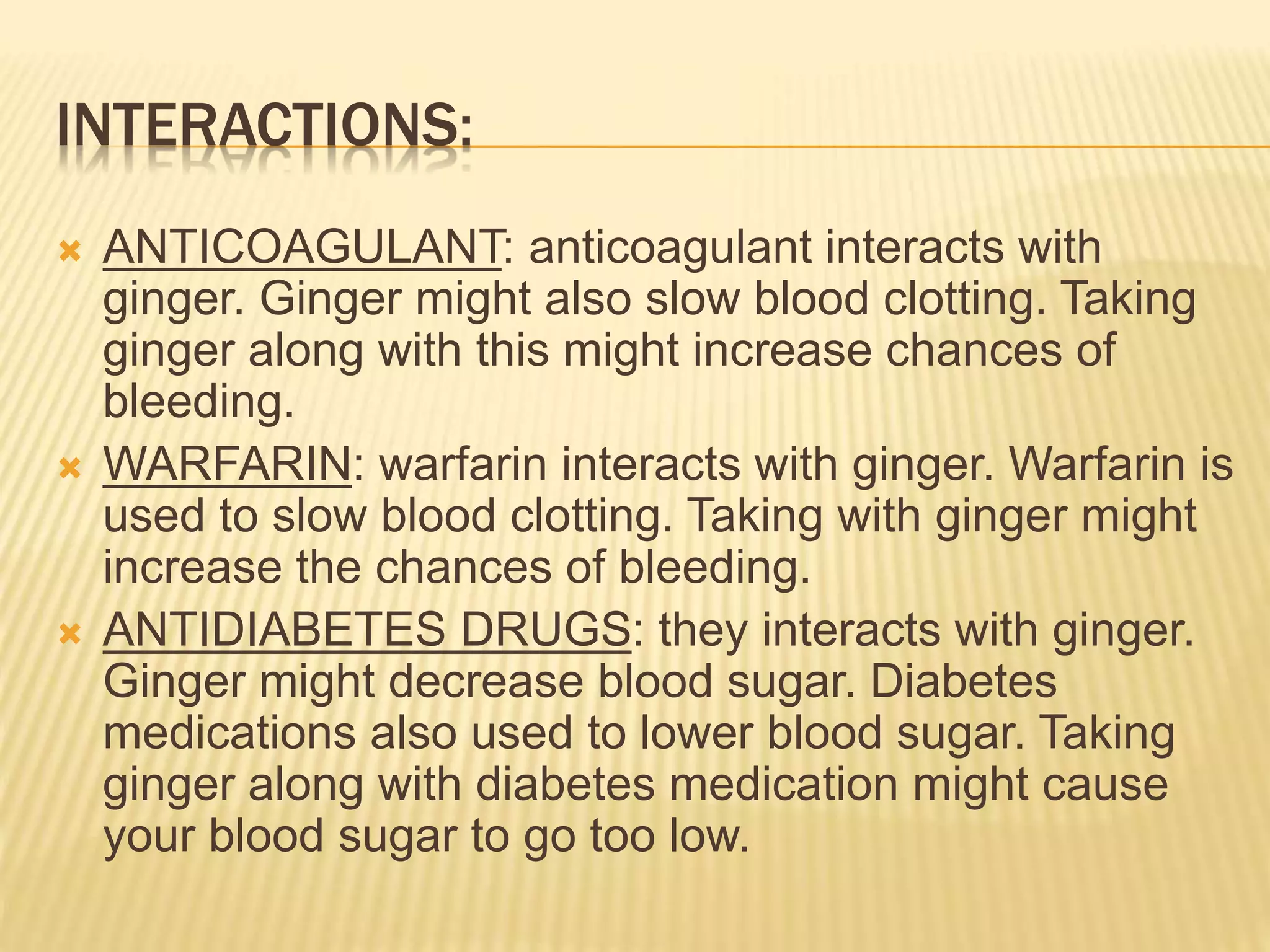 Ginger (Zingiber officinale) | PPTX