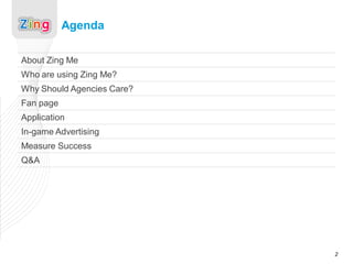 Zing me overview | PDF | Social Networking | Internet