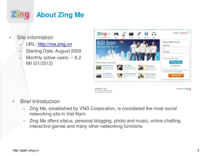 Zing me overview
