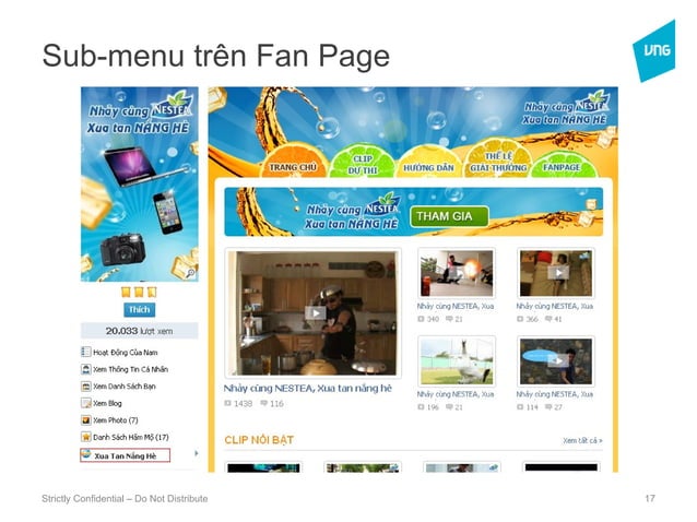 Zingme fanpage guideline | PPT