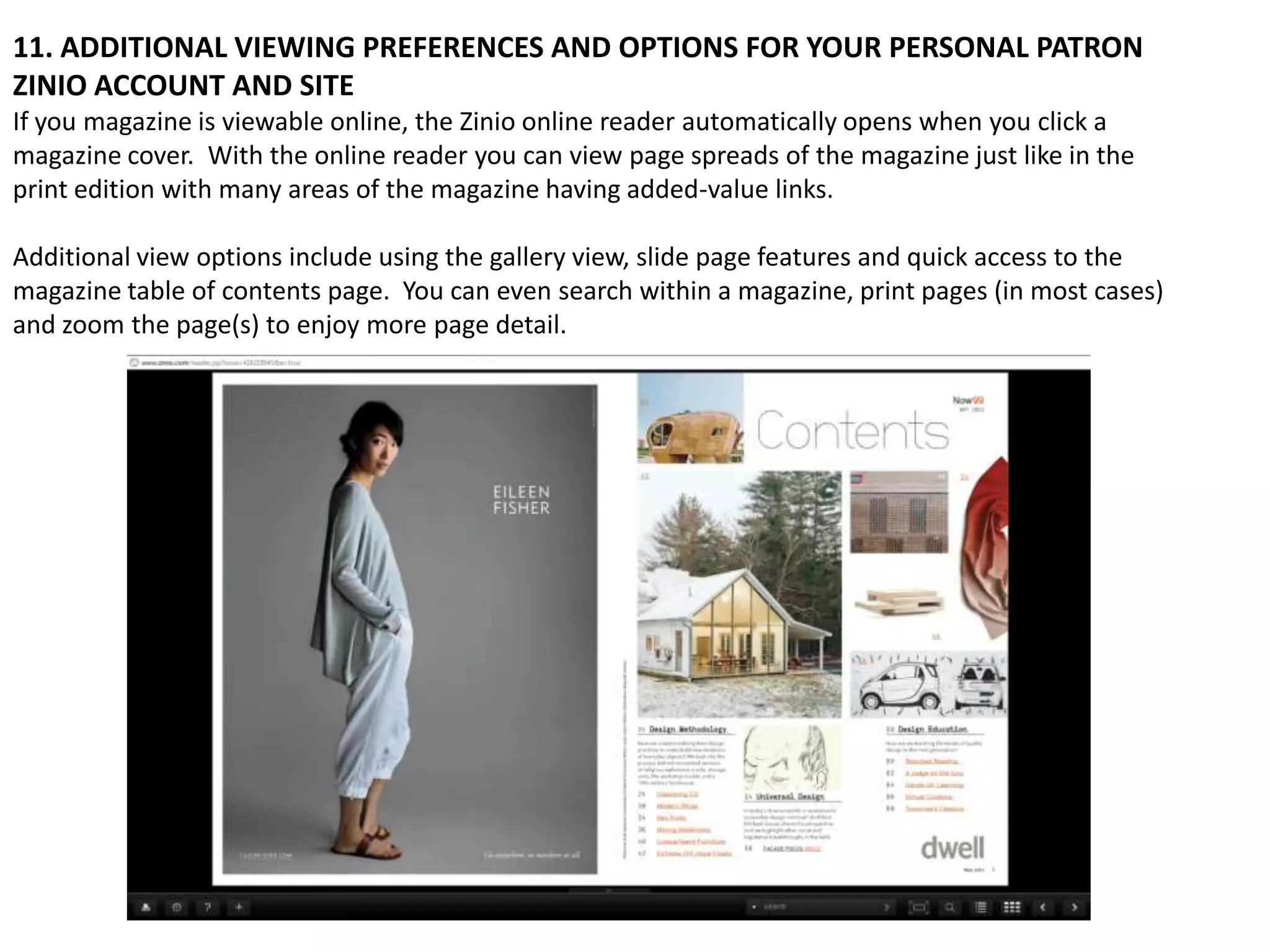 Zinio library patron guide sep2012 | PPT