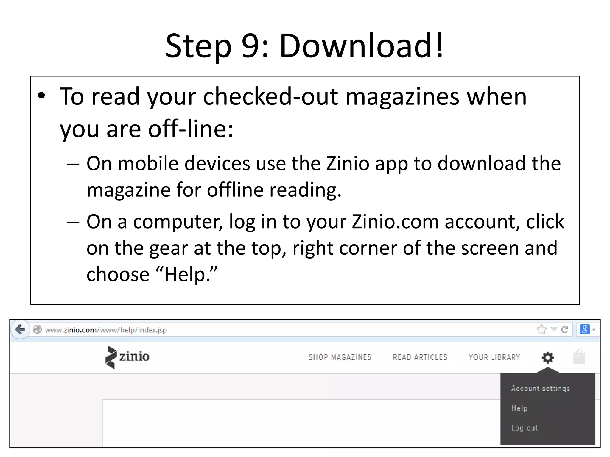 Zinio Presentation | PPTX