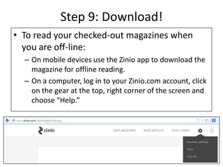 Zinio Presentation | PPTX