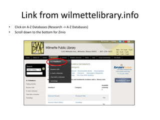 Zinio Presentation | PPTX
