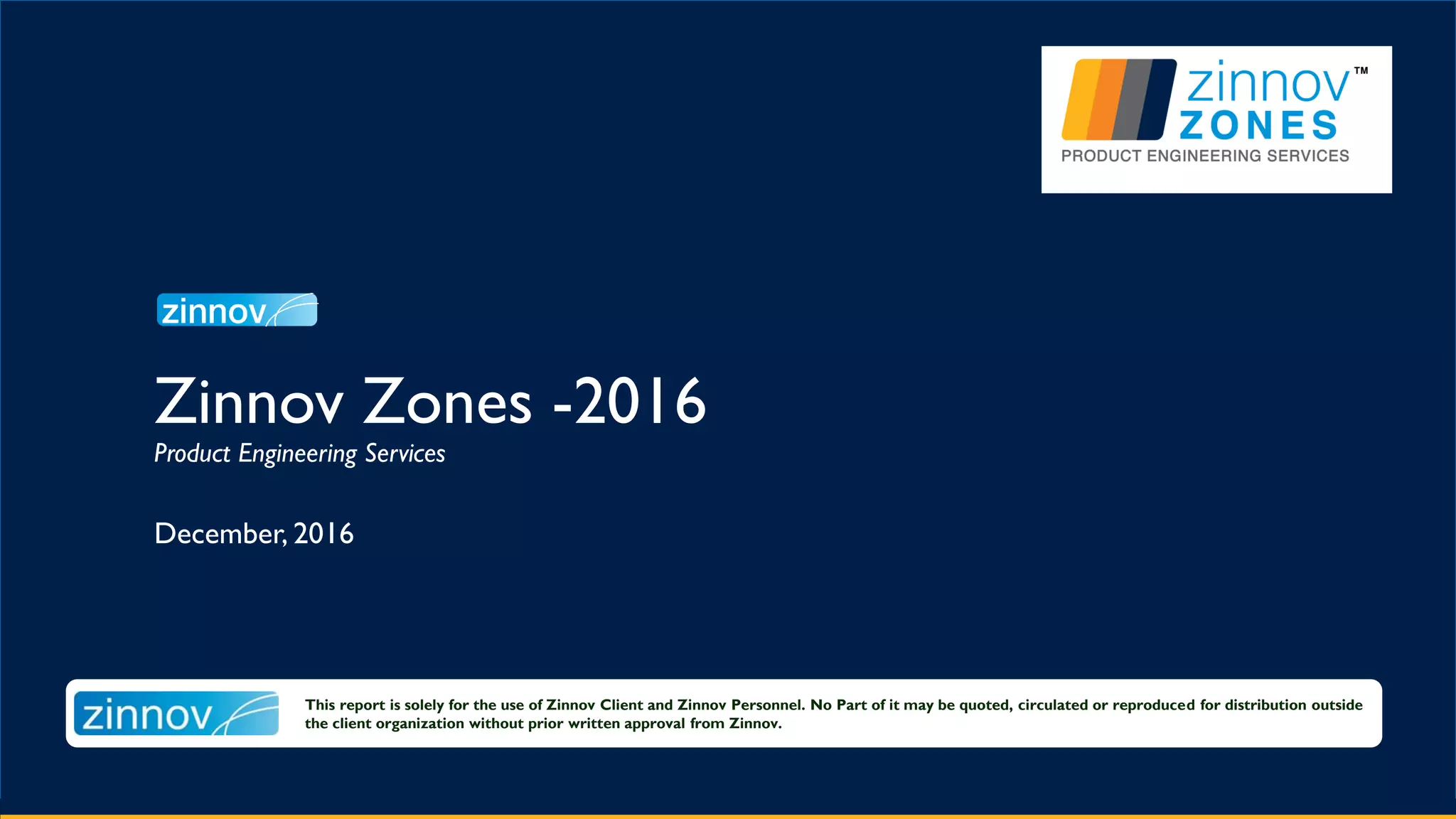 Zinnov Zones 2016 - Product Engineering Services | PDF | Internet | Computing