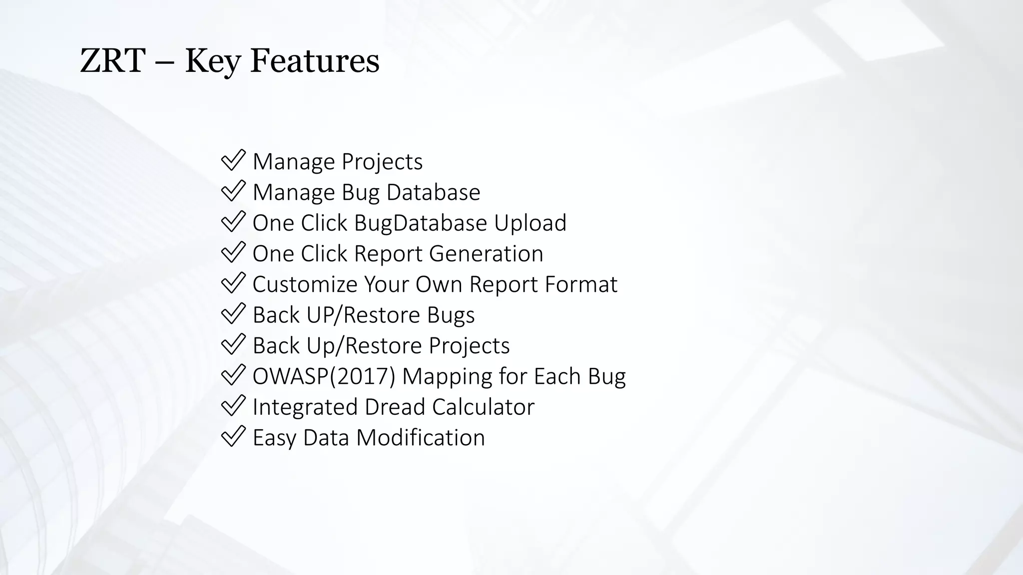 ZRT - Pentest Project Management & Report Automation Tool | PPTX ...