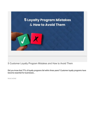 Best Customer Loyalty Blog-Zinrelo Loyalty Blog | PDF