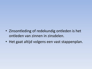 Zinsdelen | PPTX