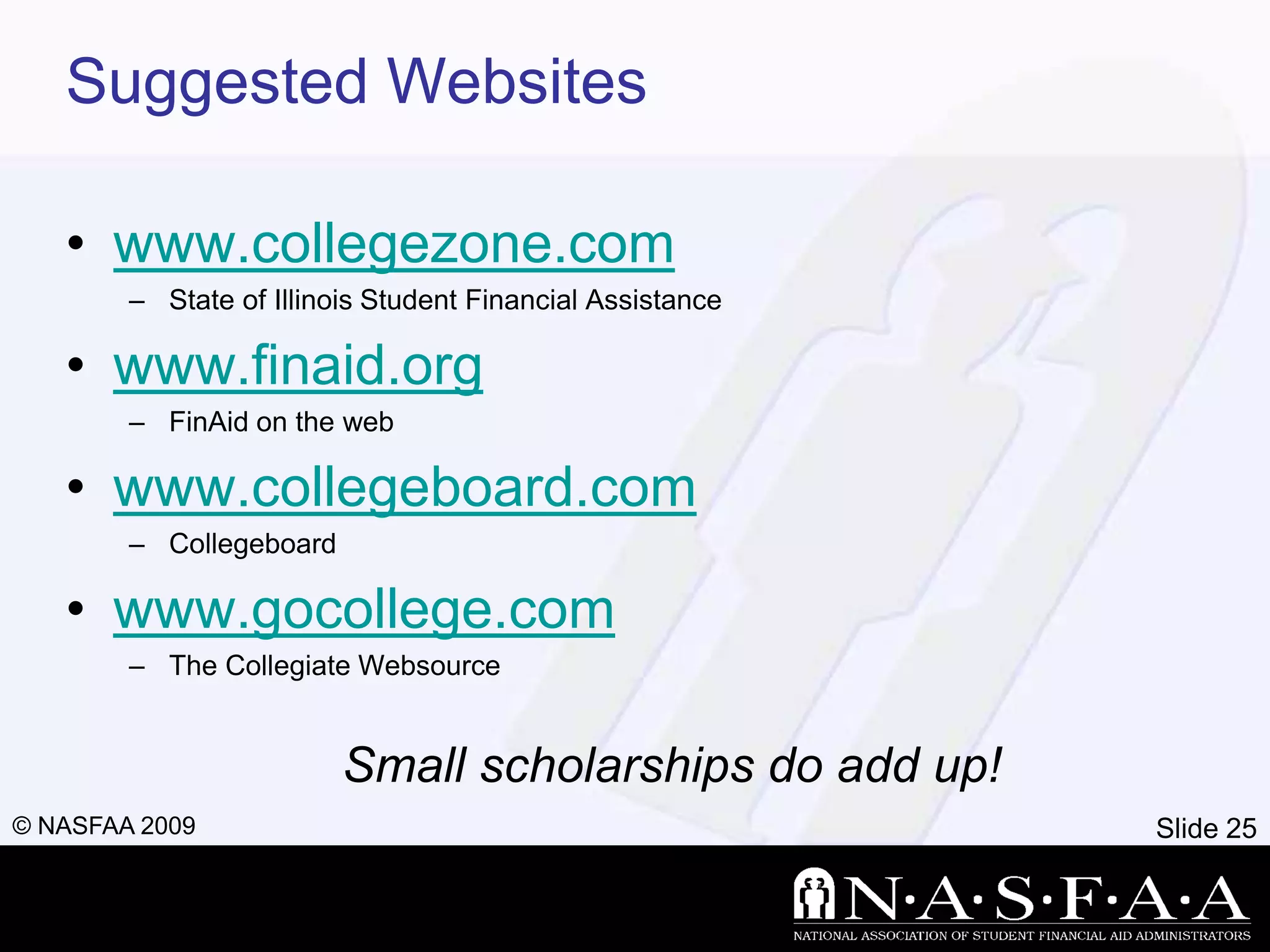 Zion Benton Financial Aid | PPTX