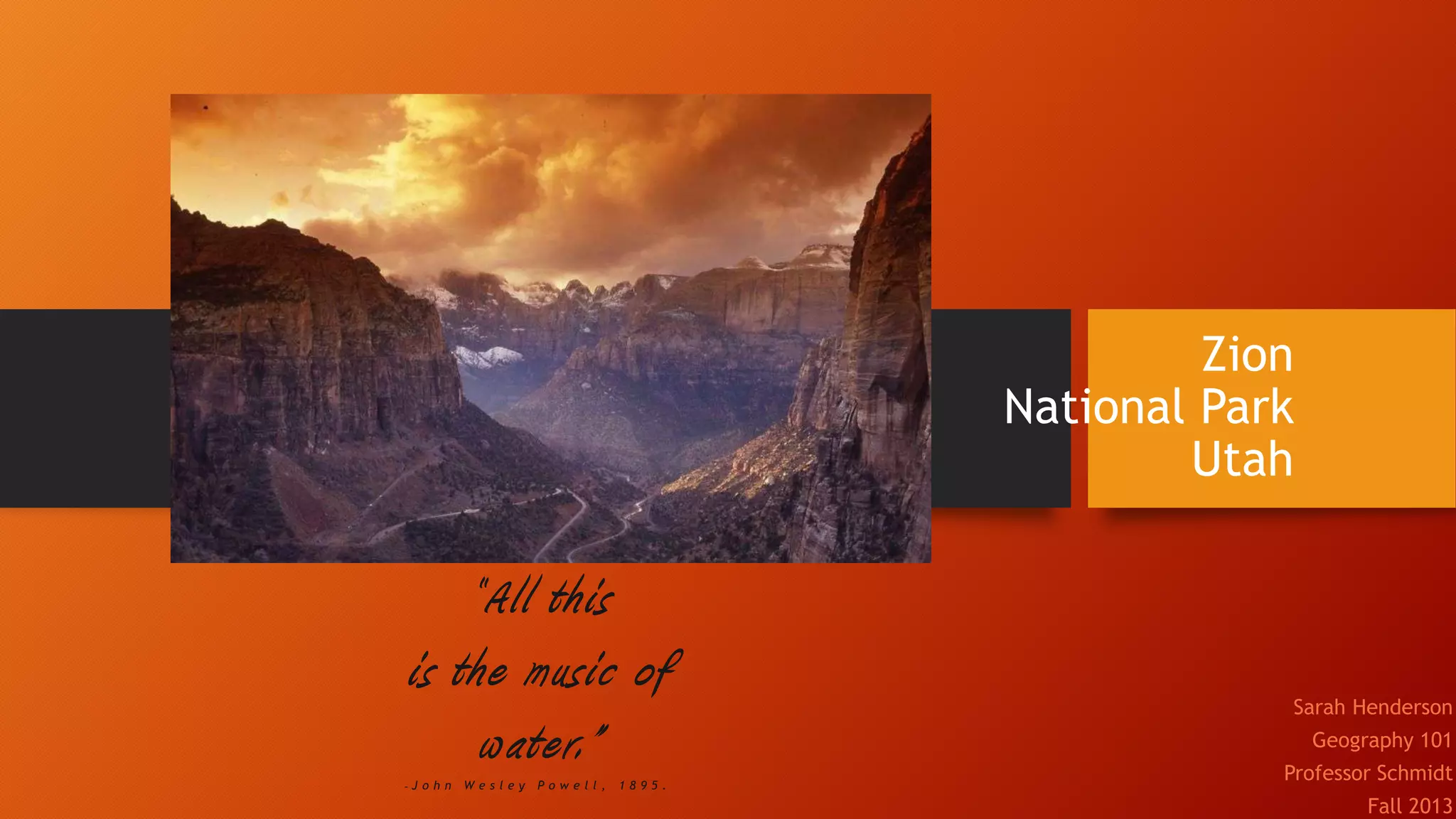 Zion presentation | PPTX