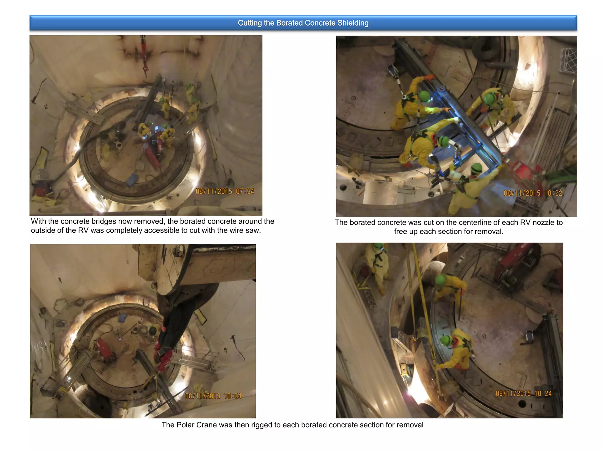 Zion Station Reactor Vessel Segmentation Presentation 19 pgs | PDF