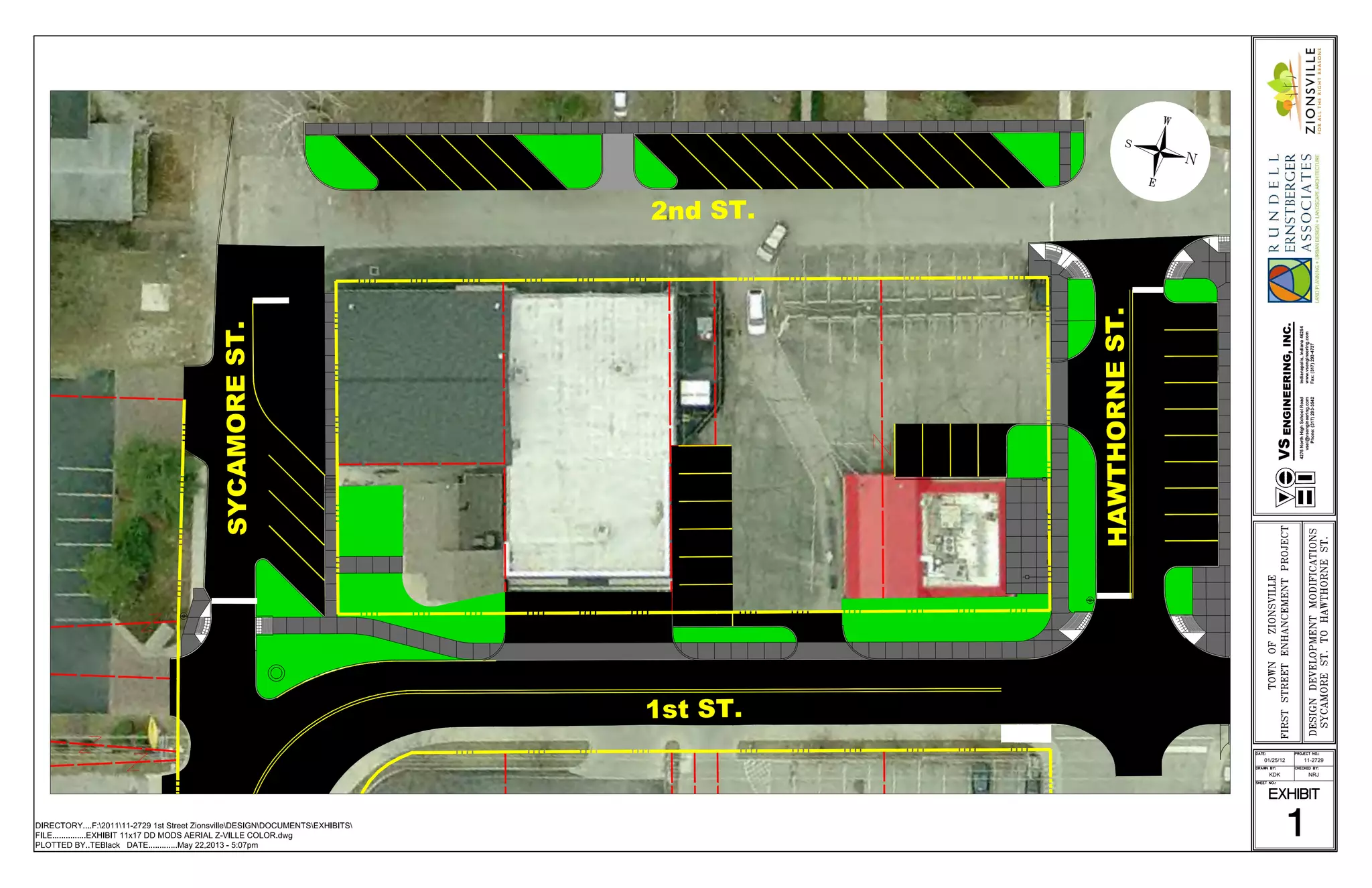 Zionsville first street design development plans | PPT