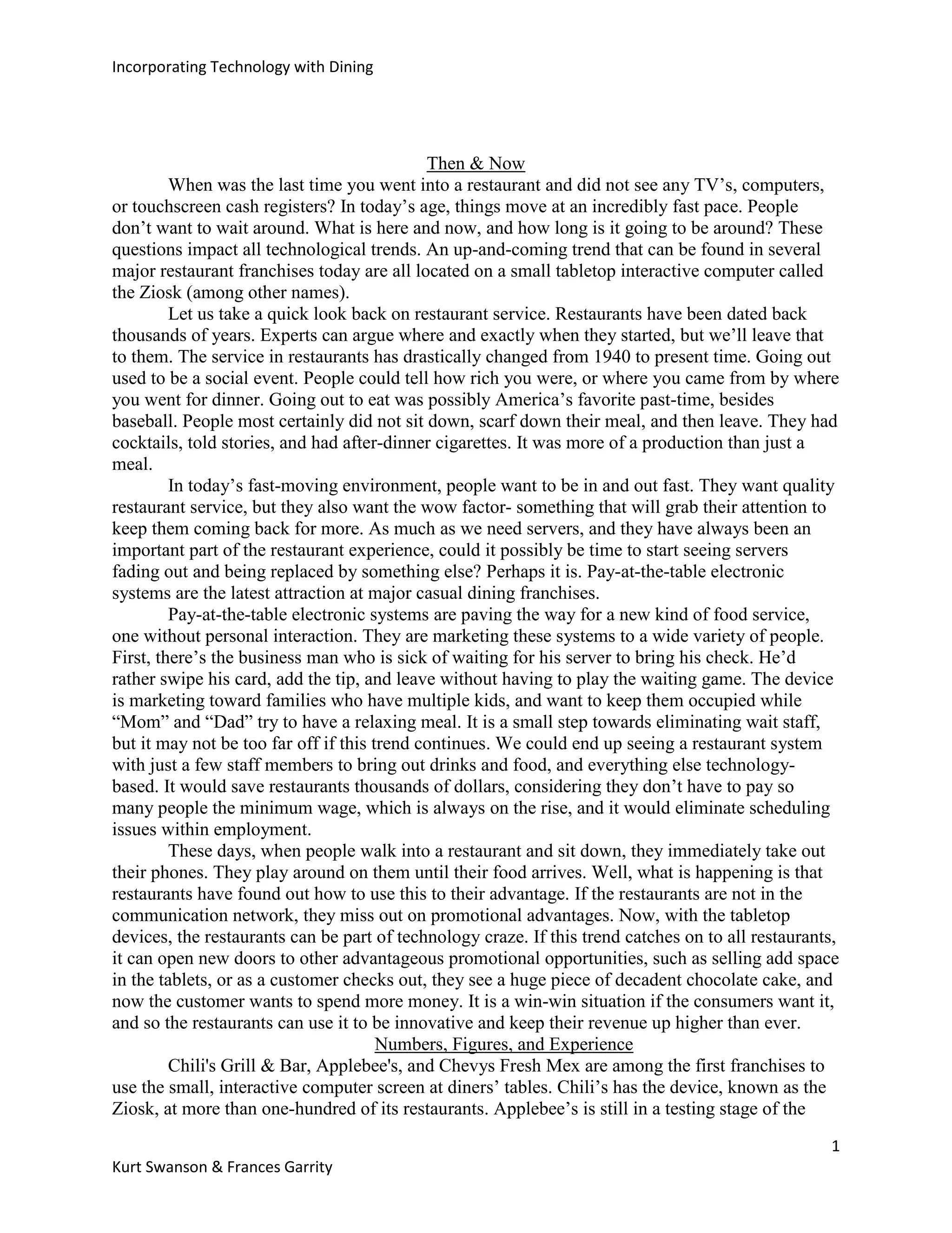 Ziosk doc | PDF