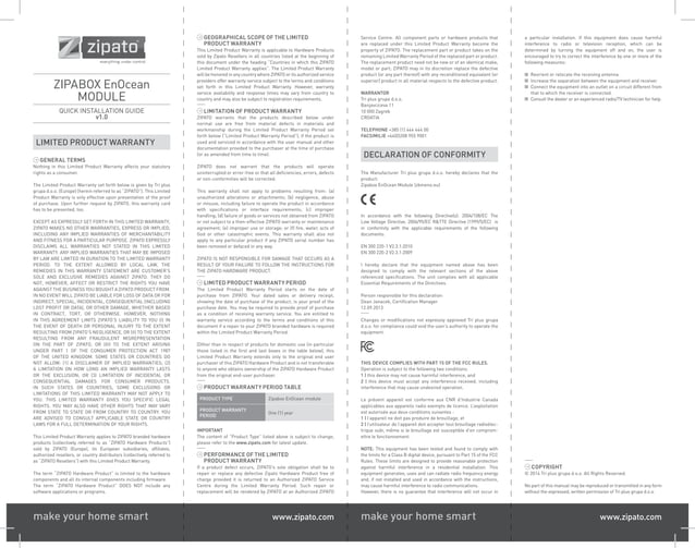 Zipato enocean module manual | PDF | Home Appliances | Home & Garden