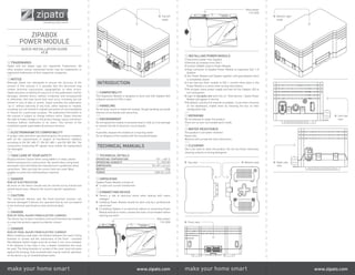 Zipato power metering module manual | PPT
