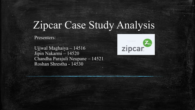 Zipcar final presentation slides | PPTX