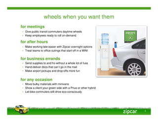 Zipcar101 Chicago | PDF | Business | Business and Finance