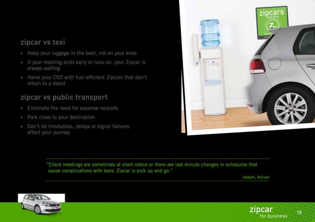 Zipcar 101 Presentation | PDF | Business | Business and Finance